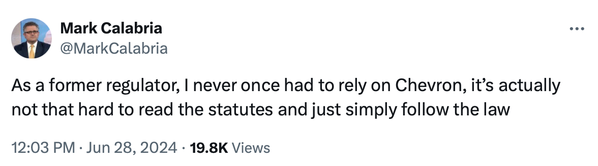 Goodbye, Chevron – Economist Writing Every Day